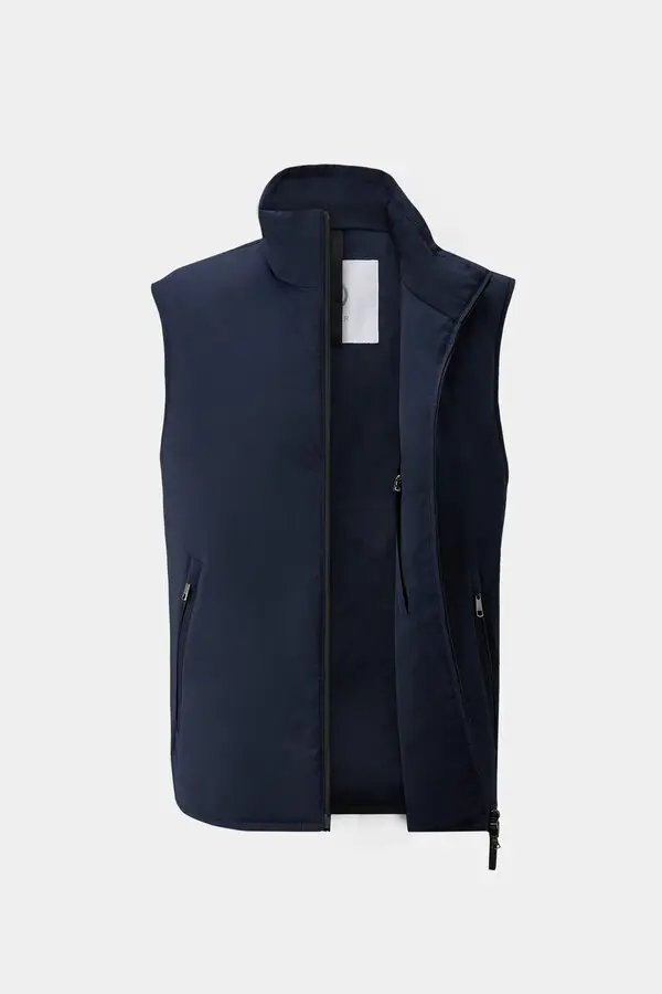 Bogner Jonny Lightweight Vest In Navy Blue - 40% Off | Editorialist